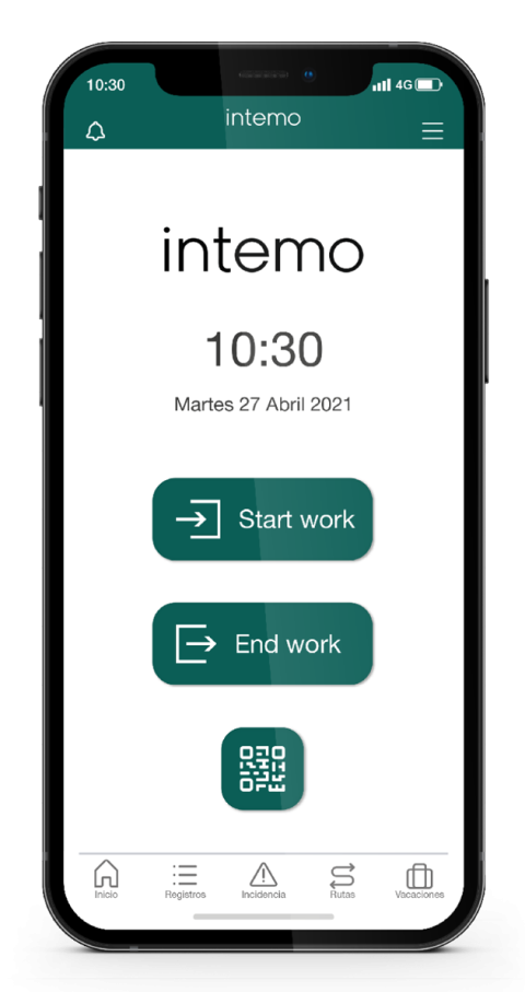 Electronic devices, tactile screen, access control | Intemo